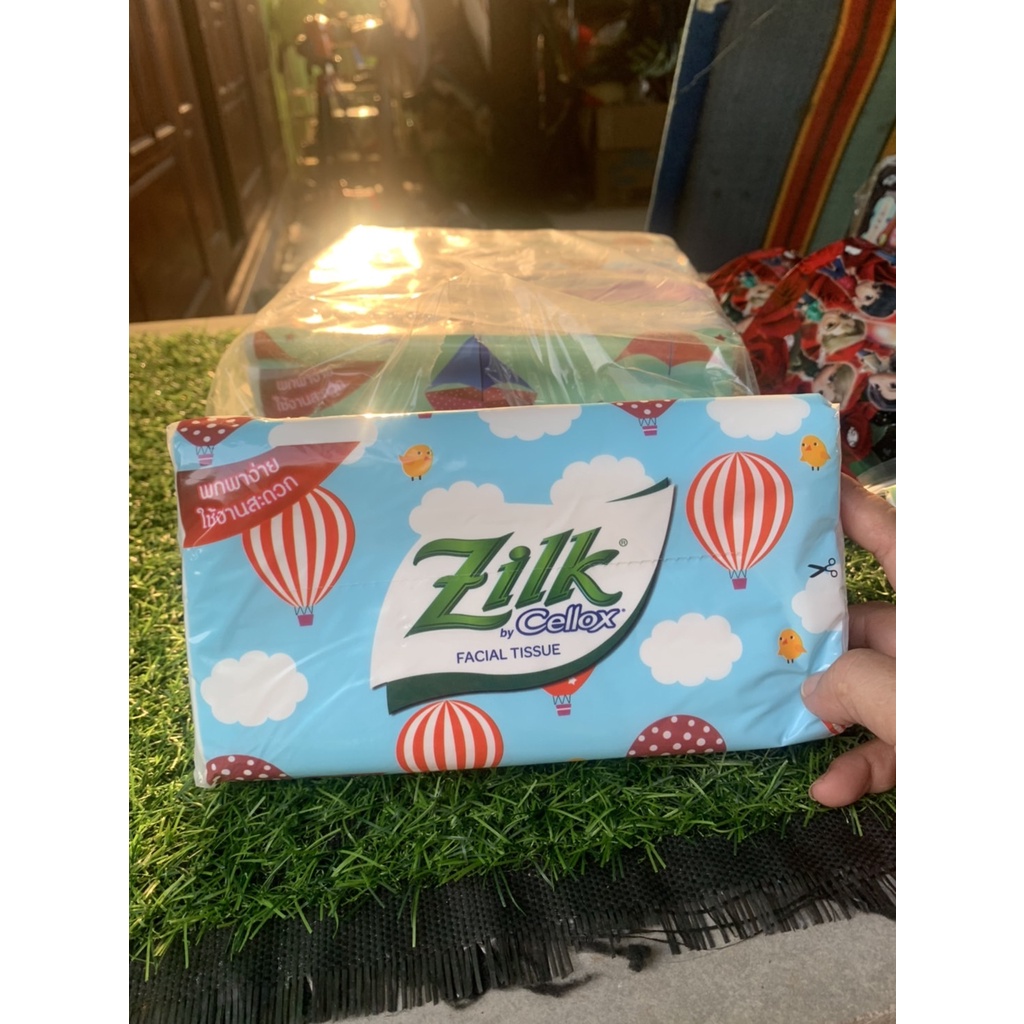 กระดาษเช็ดหน้า Zilk Softpack ซิลค์ ซอฟท์แพค ขนาด 120 แผ่น/ห่อ | Shopee Thailand
