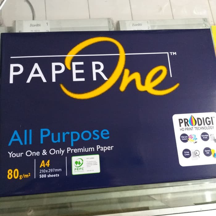 Paper one a4 hvs 80g paperone paper | Shopee Thailand