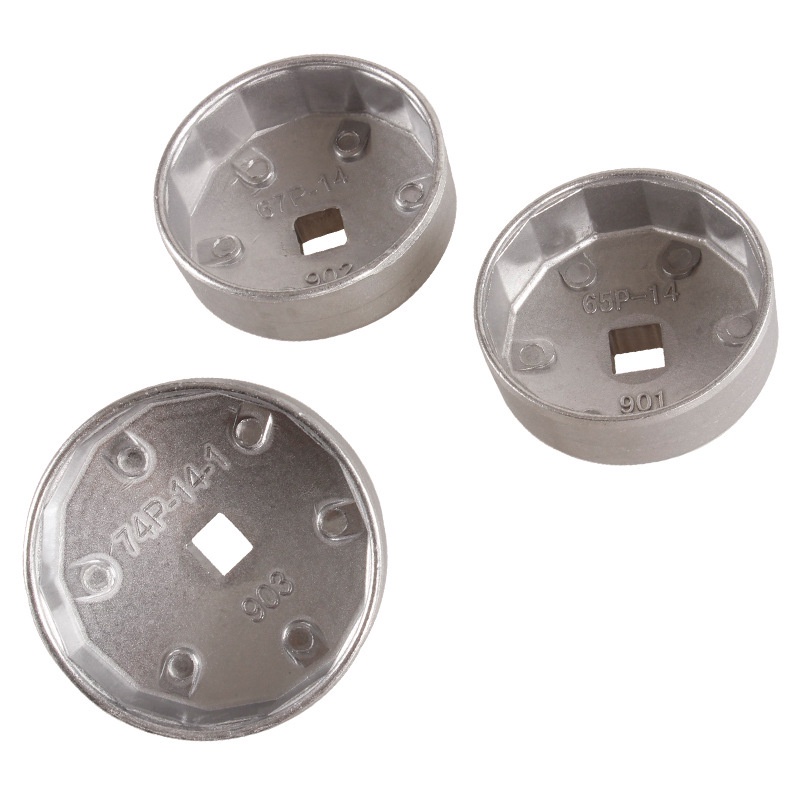 New ฝาถอดกรองน้ำมันเครื่อง MITSUBISHI , MAZDA ,SUZUKI เบอร์ 902 ขนาด 67 มม.14 เหลี่ยม ใช้กับด้าม ...