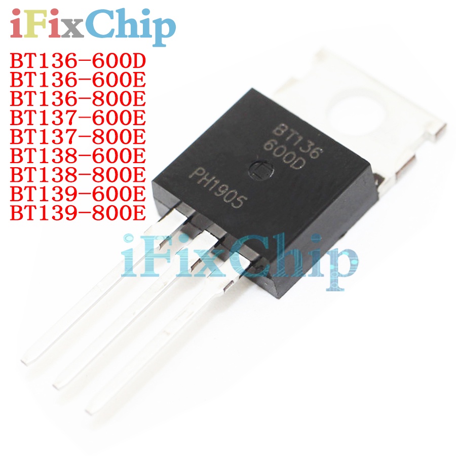 วงจรรวม TO-220 BT136-600D BT136-600E BT136-800E BT137-600E BT137-800E ...