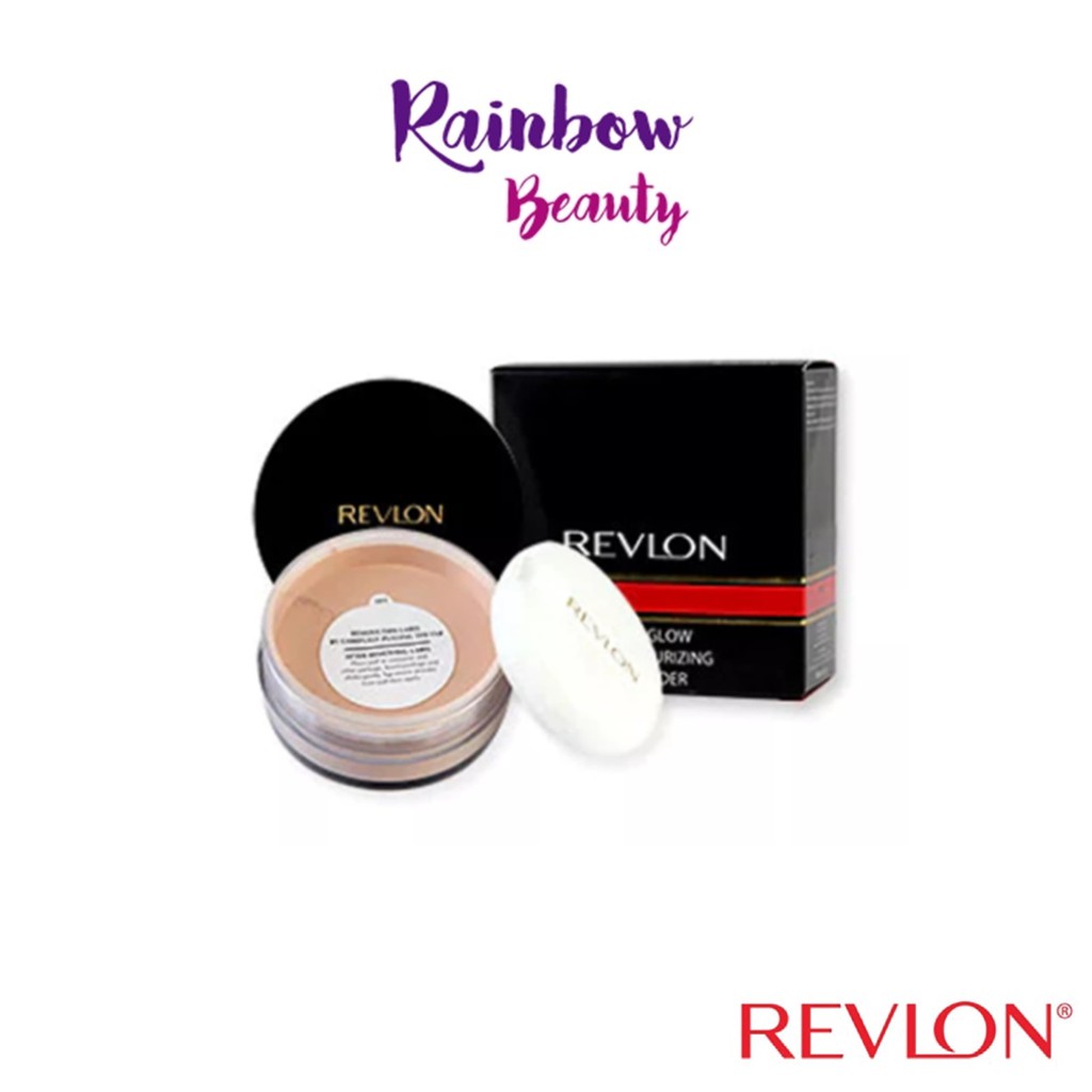 (43g. แป้งฝุ่น) Revlon touch & glow Loose Powder เรฟลอน แป้งฝุ่น ตลับ ...