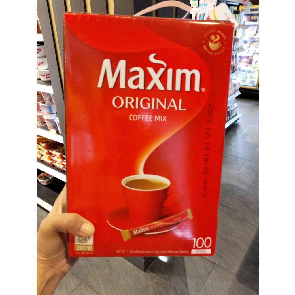 กาแฟ 3 in 1 Maxim Original 100T / Maxim Decaffeinated 100T / Maxim ...