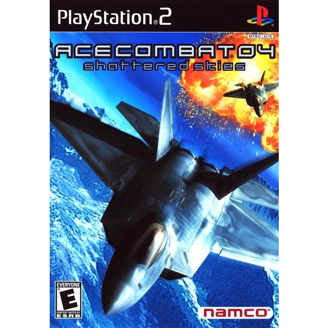 Ace Combat 04: Shattered Skies PS2 แผ่นเกมส์ps2 แนวFlight Simulator ...