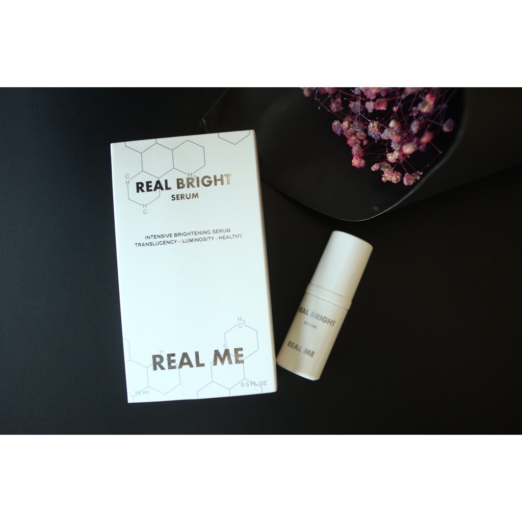 เซรั่มบำรุงผิวหน้าREAL ME Real Bright Serum | Shopee Thailand