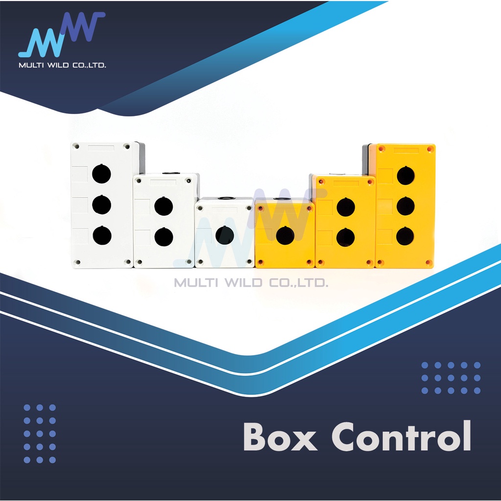 กล่องควบคุม กล่องสวิตซ์ Box Control Switch ขนาด 22 mm. "Akela" | Shopee ...