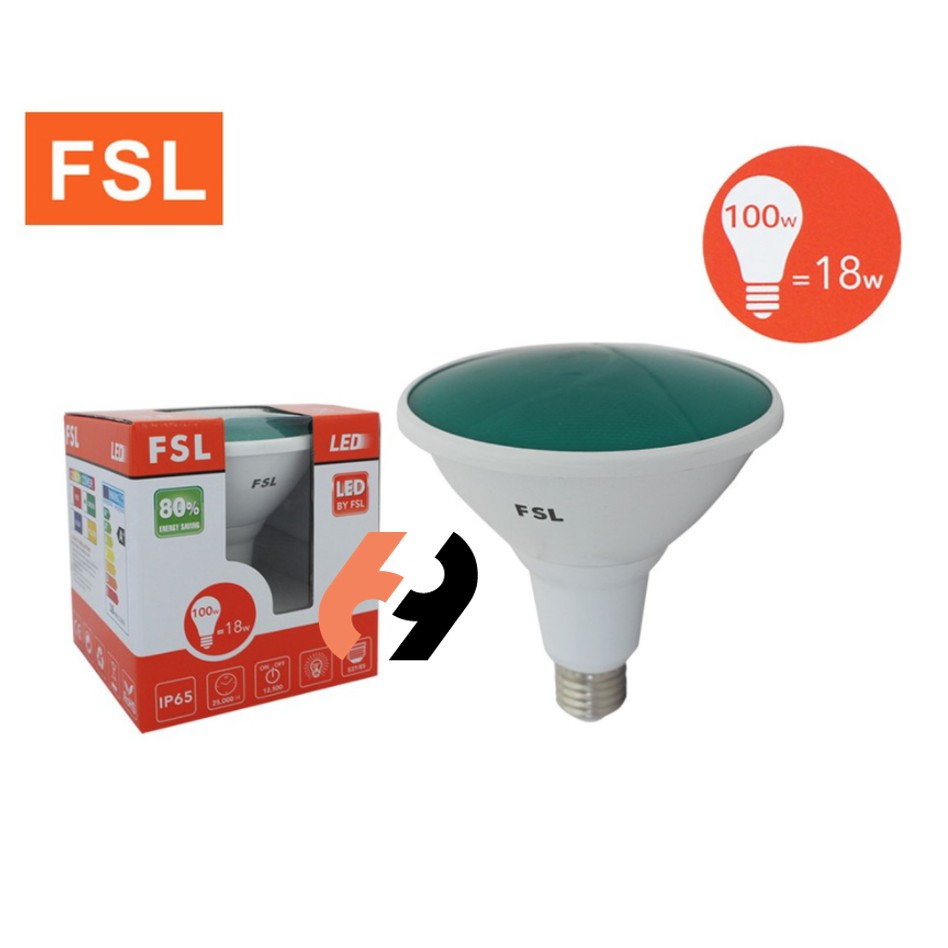หลอดไฟ FSL-LED PAR 38/18w (ขั้วE27) | Shopee Thailand