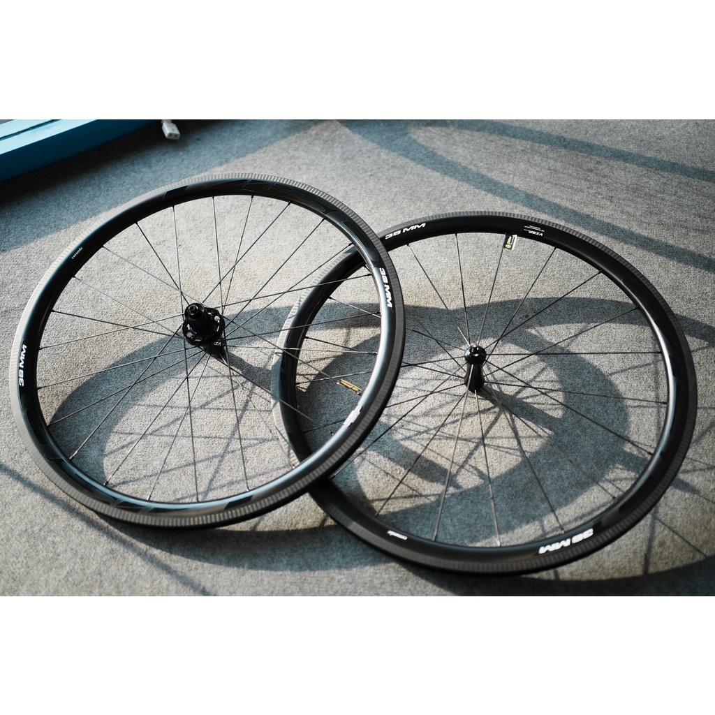 ล้อจักรยาน เสือหมอบ Visp รุ่น Basic 2018 gen2 Rim Brake ขนาด 38/38 700c ...