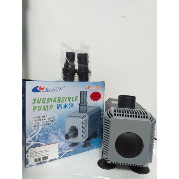 ปั๊มน้ำ RESUN SP 6000 📌คอยล์ทองแดงแท้💯% | Shopee Thailand