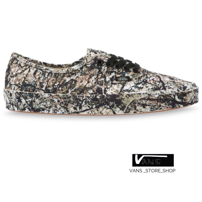 VANS AUTHENTIC MOMA POLLOCK JACKSON POLLOCK SNEAKERS สินค้ามีประกันแท้ ...