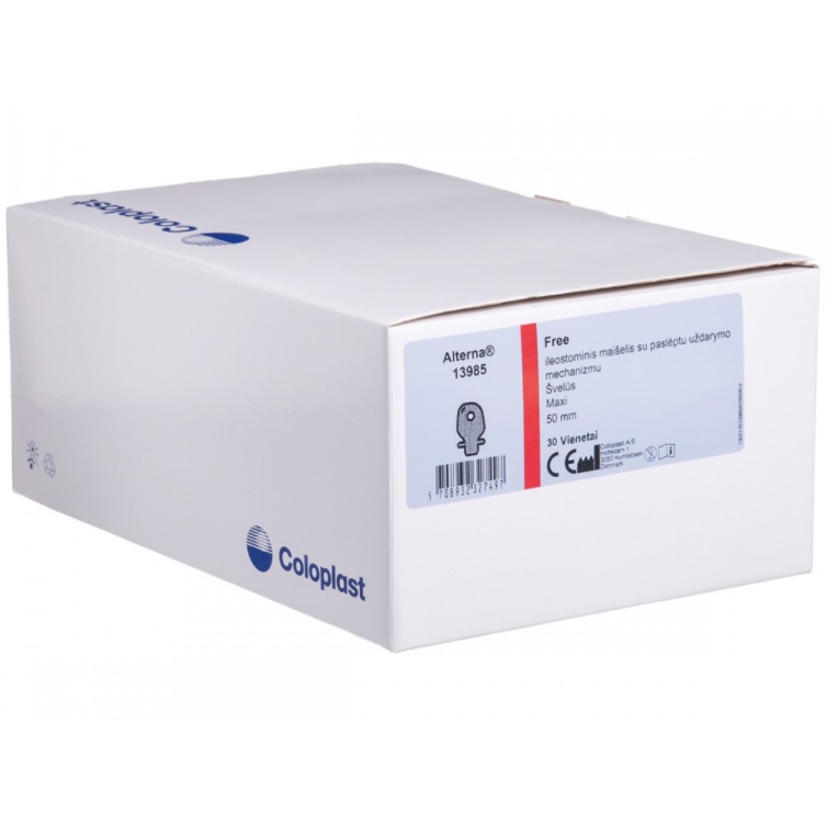 Coloplast Alterna 13985 bag free Maxi Opaque (50mm) ถุงหน้าท้องสีเนื้อ ...