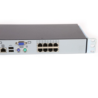 HP AF616A Server Console Switch PS/2 CAT5 Stackable 0x2x8 KVM Switch ...