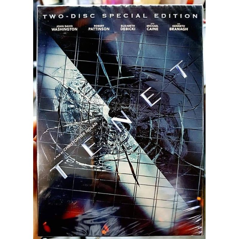 DVD 2 Disc : TENET (2020) เทเน็ท " John David Washington, Robert ...