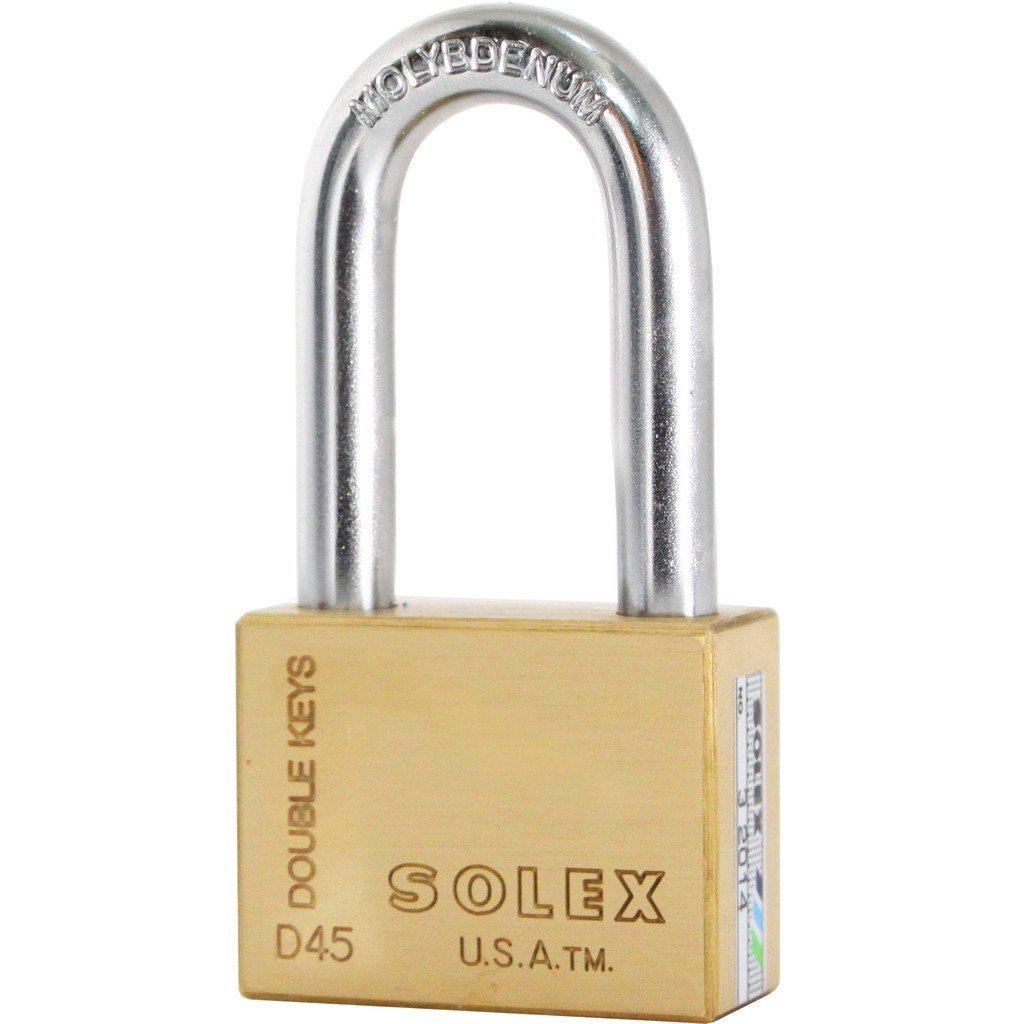 SOLEX กุญแจคล้อง รุ่น D-Series ( Double Key Padlock ) | Shopee Thailand