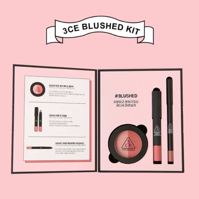 [PRE-ORDER]3CE BLUSHED KIT | Shopee Thailand