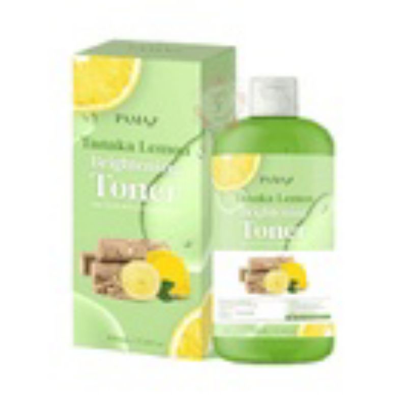 Pama Tanaka Lemon Brightening Toner โทนเนอร์เช็ดผิวขาวพม่า สูตรเลมอน ทา ...