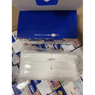 หน้ากากอนามัยมาตรฐานญี่ปุ่น Topvalu mask / 1 กล่อง บรรจุ 50 ชิ้น ...