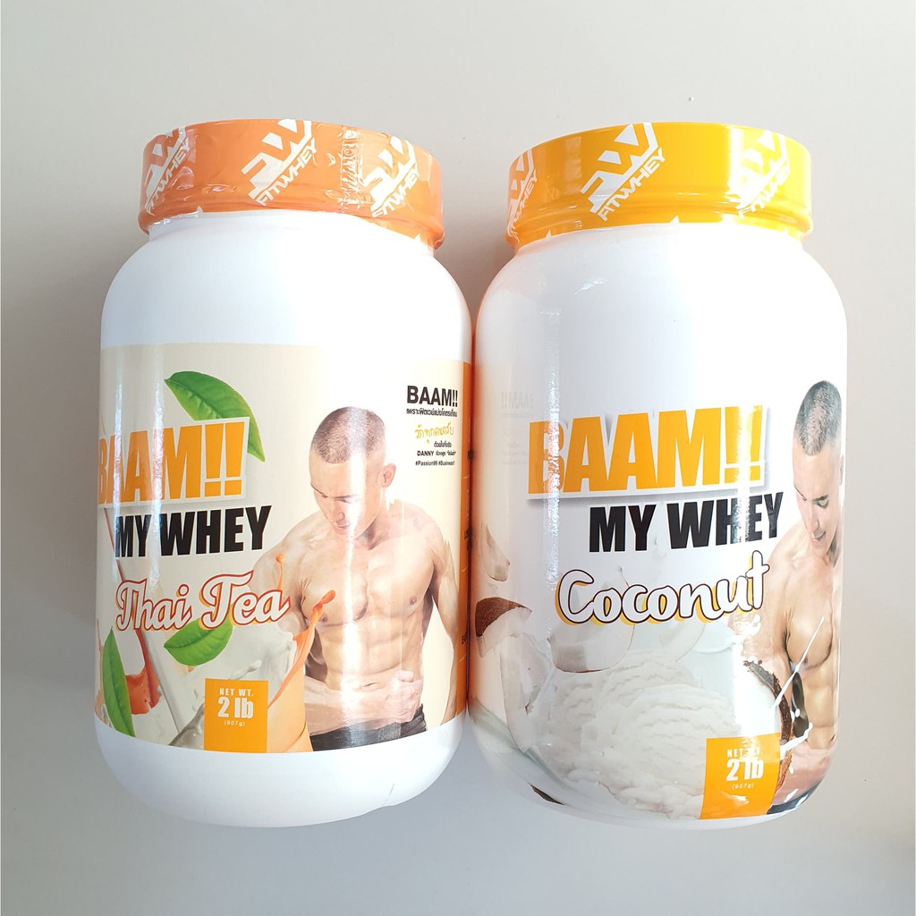 🔥ของใหม่ขายถูก🔥 BAAM MY WHEY THAI SERIES ขนาด 2 ปอนด์ เวย์โปรตีน เพิ่ม ...