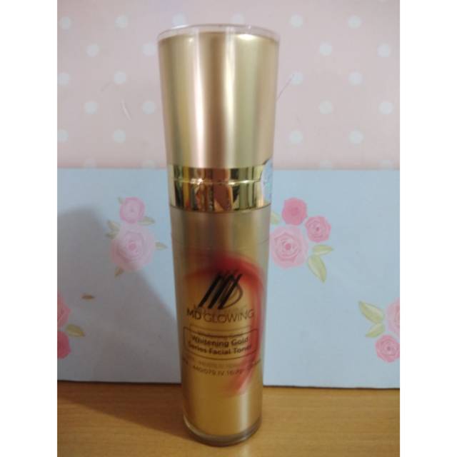 โทนเนอร์ไวท์เทนนิ่งซีรีส์โกลด์โดย Md Glowing | Shopee Thailand