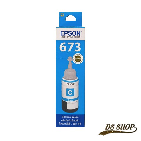 EPSON 673 BK,C,M,Y,LC,LM น้ำหมึกเติมแท้สำหรับ EPSON L-Series L800,L850 ...