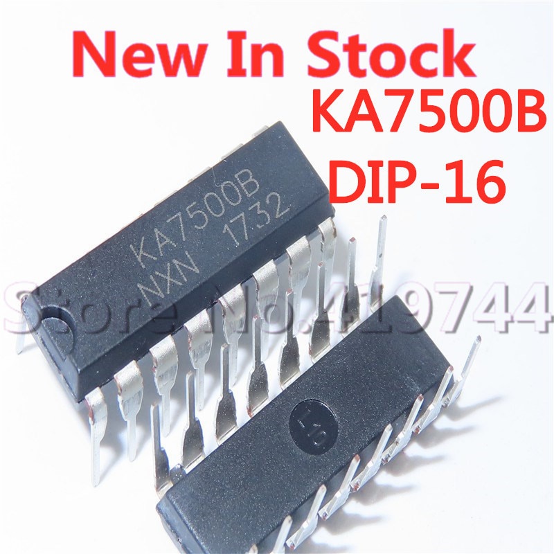 5 ชิ้น/ล็อต KA7500B KA7500 DIP-16 PMW controller switching power supply ...