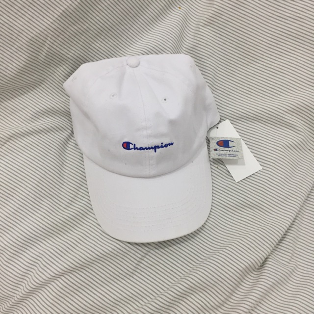 หมวกแก๊ป Champion มือ1 ของแท้ ป้ายห้อย ราคาถูก | Shopee Thailand