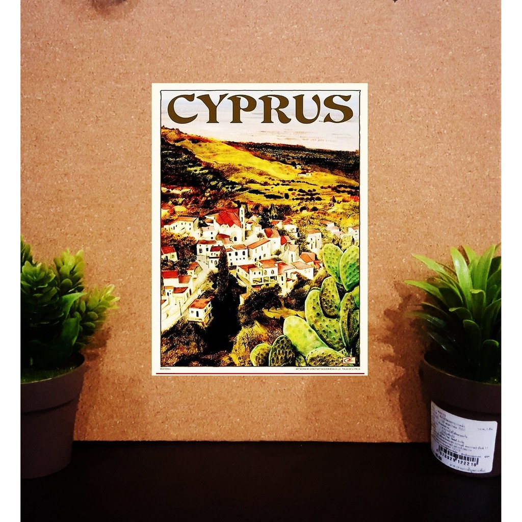 แม่เหล็กติดตู้เย็น ไซปรัส โคโซโว 2×3 นิ้ว ของที่ระลึก ของฝาก Souvenir ...