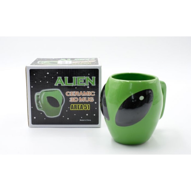 ALIEN CERAMIC 3D MUG แก้วหูจับเอเลี่ยน | Shopee Thailand