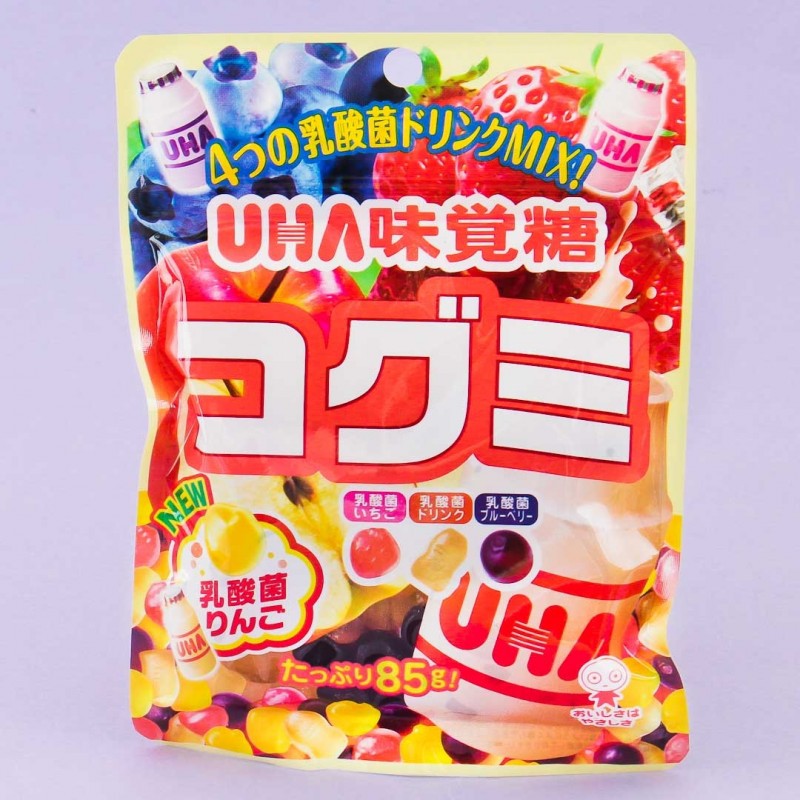 UHA เยลลี่ รสผลไม้รวม 4รสในถุงเดียว เม็ดจิ๊ว สุดอร่อย จากญี่ปุ่น(85g.) | Shopee Thailand