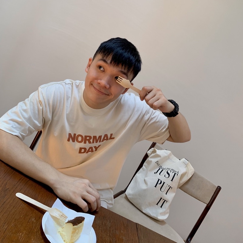 Normal Cream #Oversize | Shopee Thailand