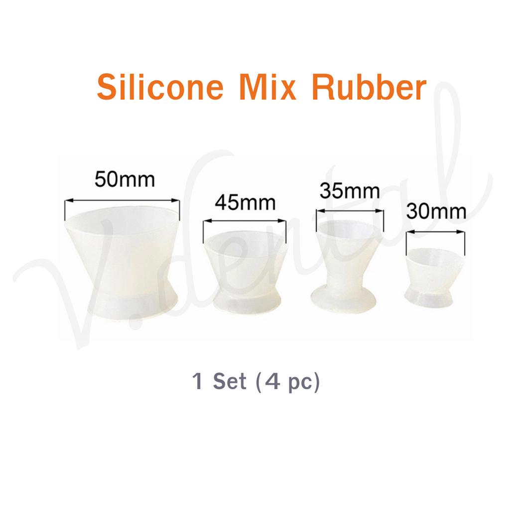 Silicone Mix Rubber 1 set(4 PCS) พร้อมส่ง!!!! | Shopee Thailand