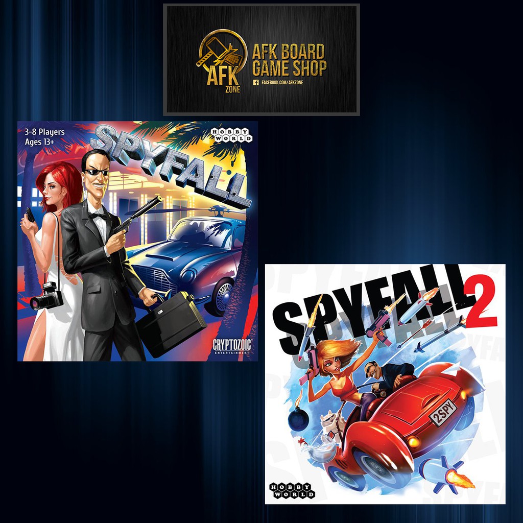 Spyfall + Spyfall2 - Board Game - บอร์ดเกม | Shopee Thailand