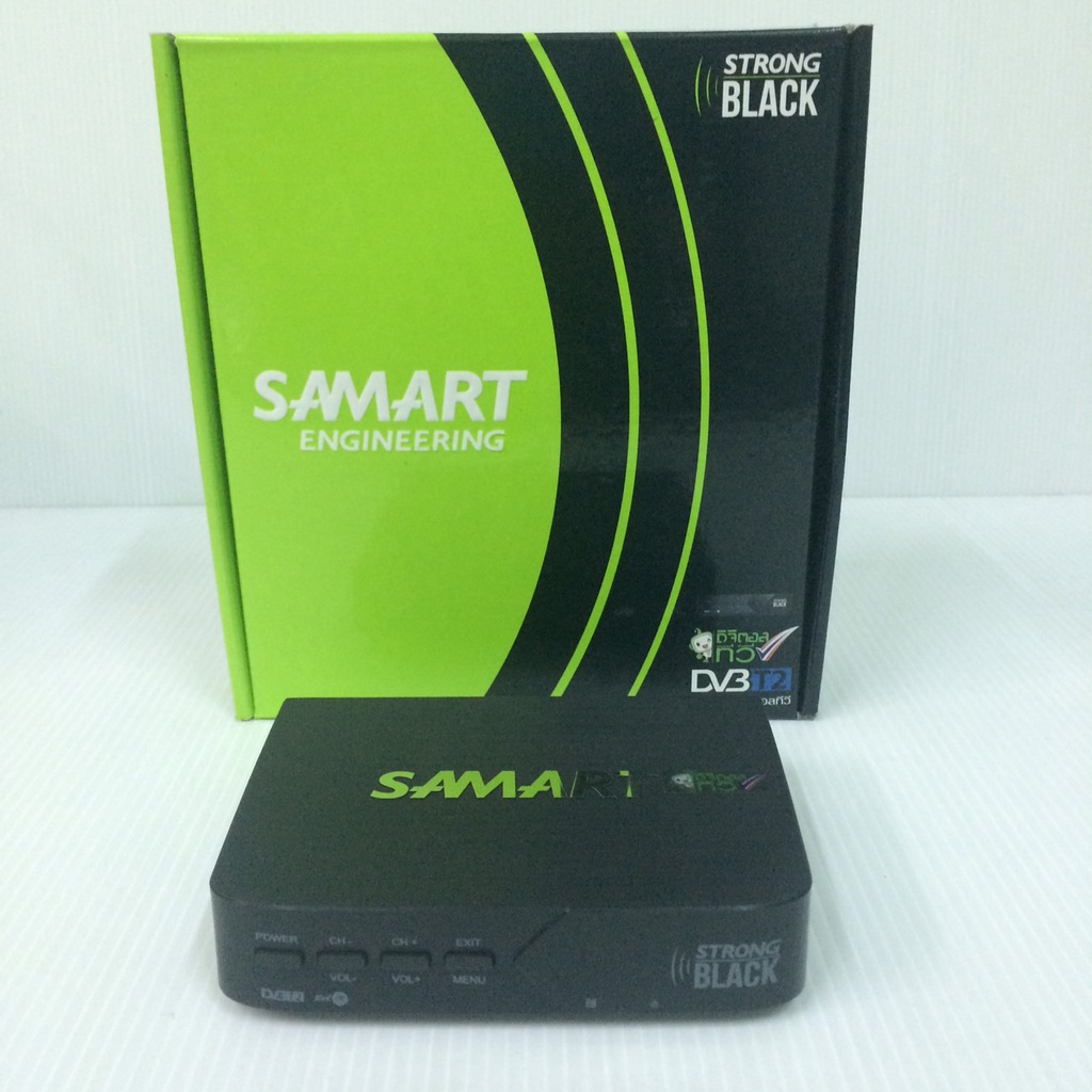 SAMART/FAMILY/Nano กล่องดิจิตอลทีวี รุ่น strong black/DR-111 | Shopee Thailand