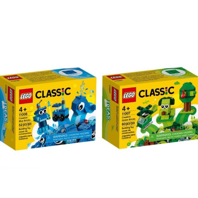 เลโก้ LEGO Classic 11006 11007 Creative Blue Bricks (11006), Creative ... เลโก้ LEGO Classic 11006 11007 Creative Blue Bricks (11006), Creative ...