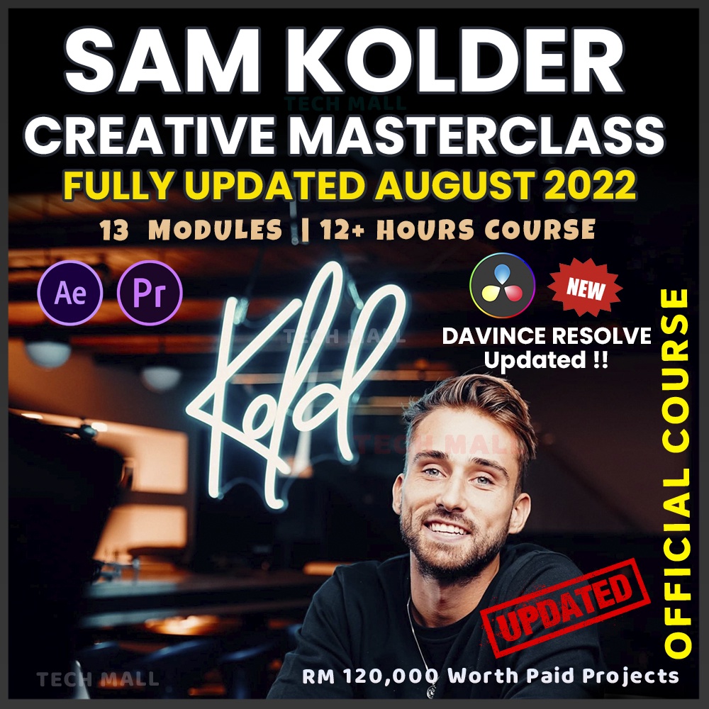 Sam Kolder Creative Masterclass (ปรับปรุง Davinci Resolve2022) | Shopee ...