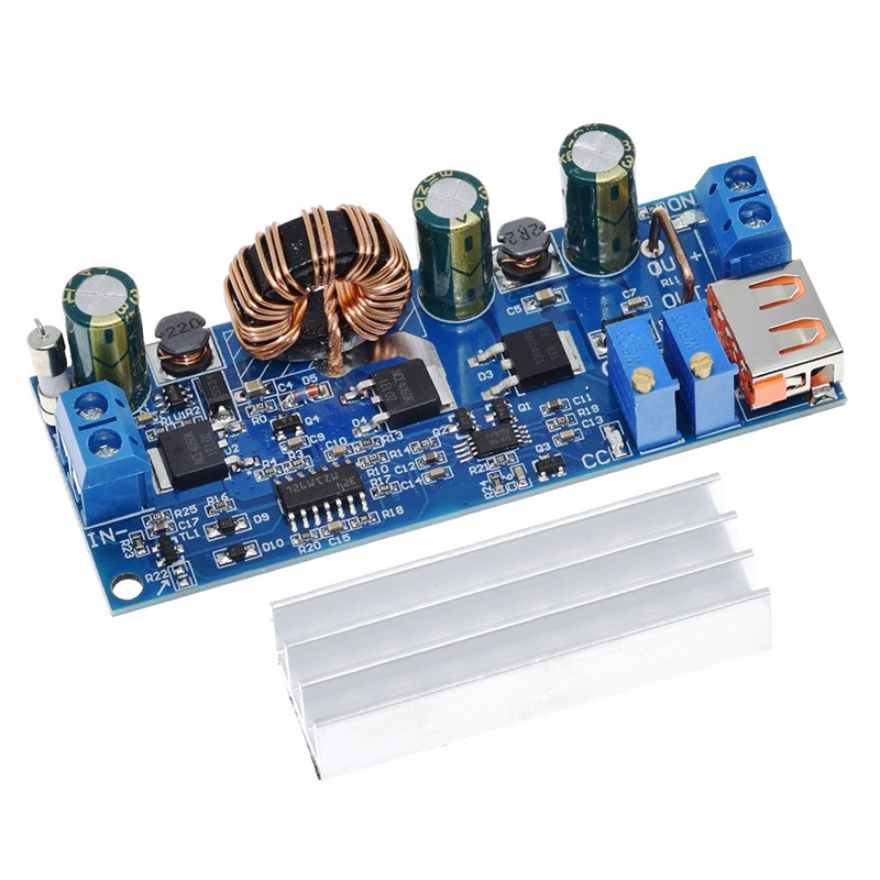 โมดูลพาวเวอร์ซัพพลาย Dc Step Up Boost Converter 2-24v to 3-30v 4A 80w ...