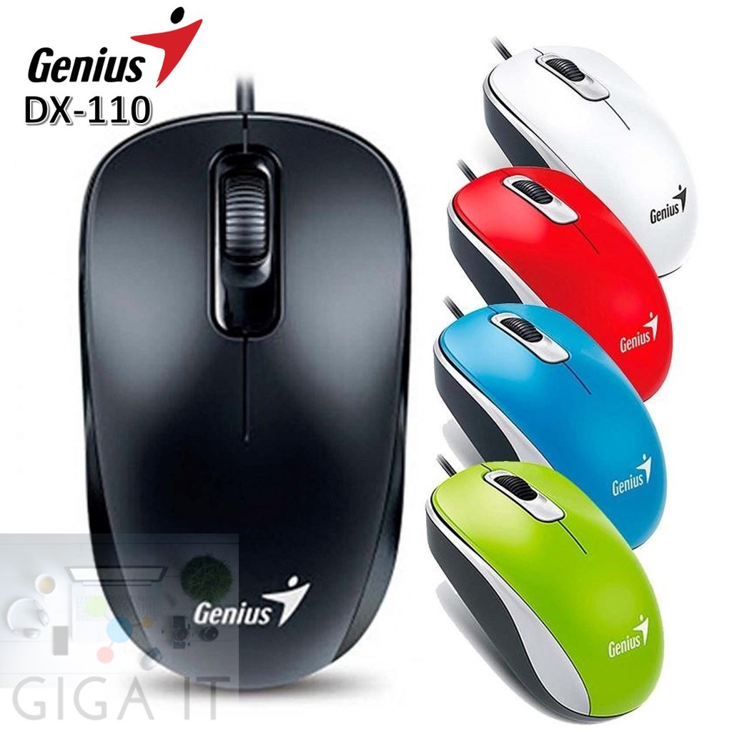 Genius DX-110 USB Cable Optical Mouse ประกัน 1 ปี | Shopee Thailand