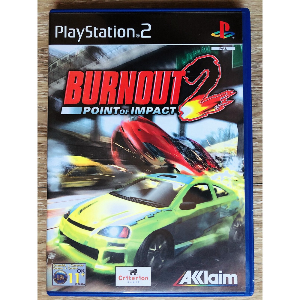 แผ่น PS2 แท้ลิขสิทธิ์ สำหรับสายสะสม BURNOUT 2 POINT OF IMPACT PS2 PAL (ENG) | Shopee Thailand