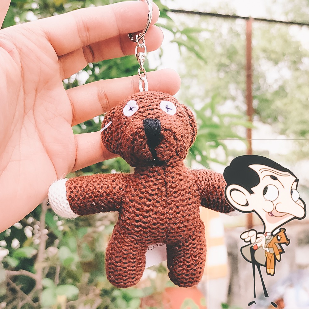 Teddy Mr.Bean Teddy Bear Key Chain รุ ่ นมินิ ขนาด 12 ซม | Shopee Thailand