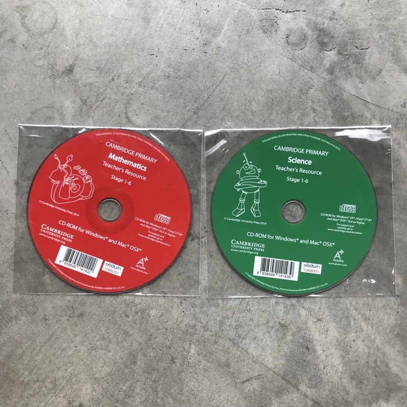 CD-ROM Cambridge Primary Math&Sci. Stage 1-6 (Teacher's Resource ...