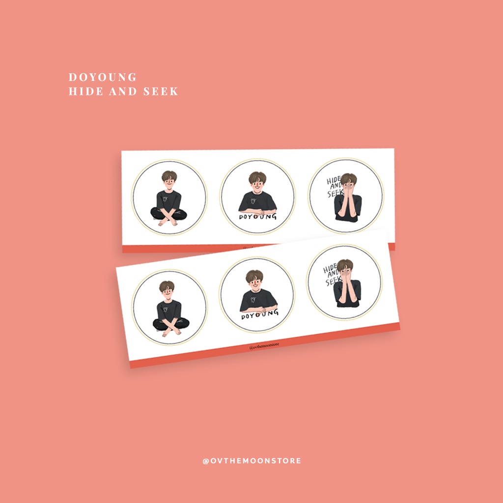 NCT's MINI STICKER - DOYOUNG HIDE AND SEEK | Shopee Thailand