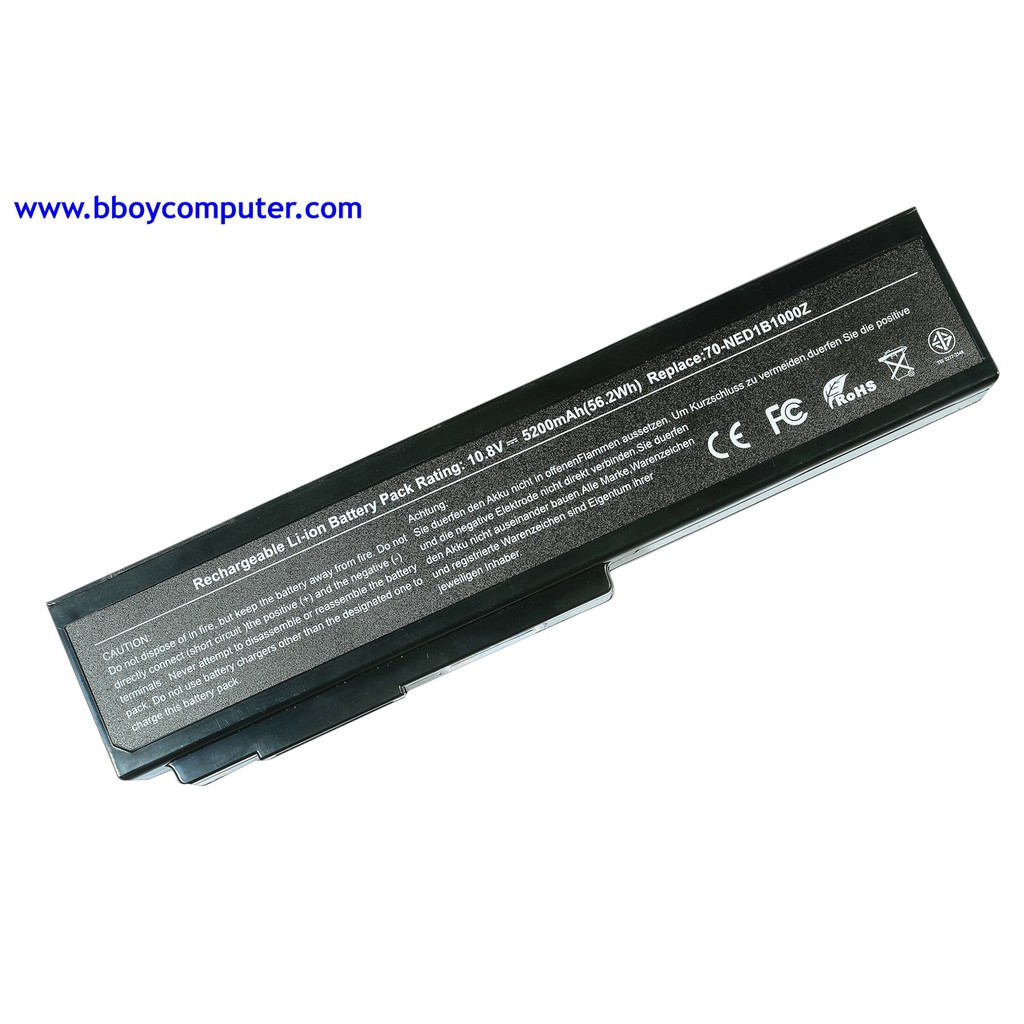 ASUS Battery แบตเตอรี่ ASUS N43 N53 X55 X57 N61 X64 Model A32-M50 A32 ...