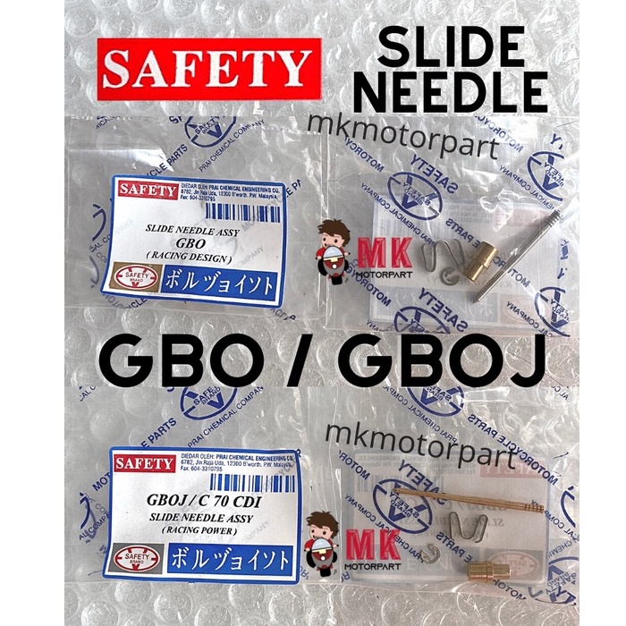 ( SAFETY ) SLIDE NEEDLE Honda GBO / GBOJ Jarum Slide คาร์บูเรเตอร์ C70 ...