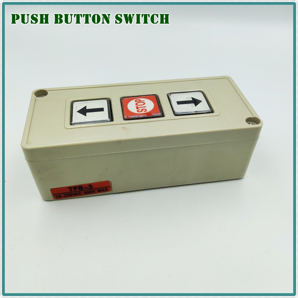 MODEL:TPB-2,TPB-3 PUSH BUTTON SWITCH TPB-2สวิตซ์กด ON-OFF/ลูกศร ขึ้น-ลง ...