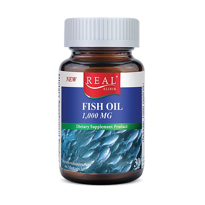 REAL FISH OIL 1,000MG. 30เม็ด | Shopee Thailand