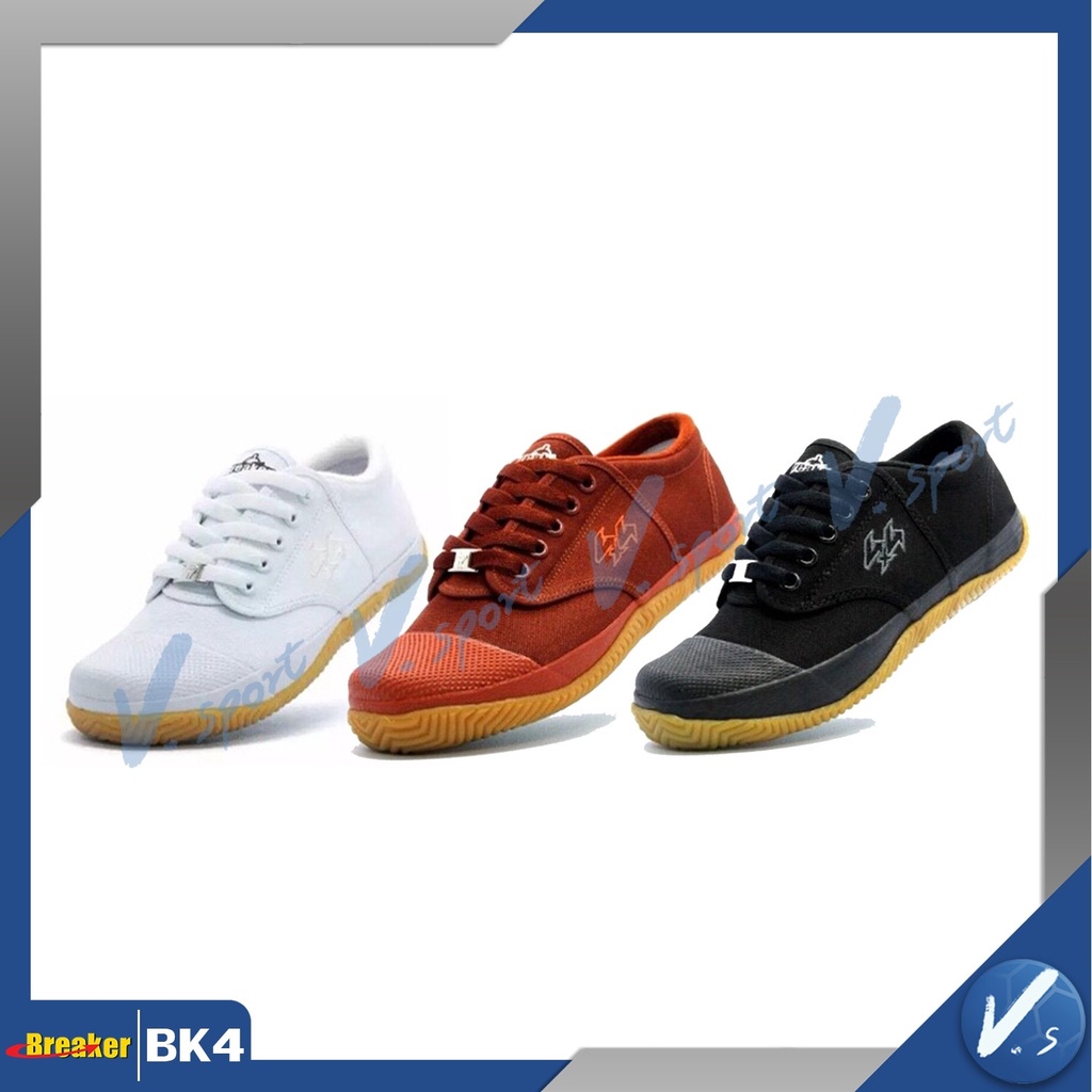 รองเท้าแตะ รองเท้าผ้าใบ Breaker รุ่น BK4 รองเท้าผ้าใบนักเรียน ยี่ห้อ ...