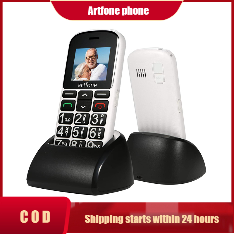 โทรศัพท์มือถือ Artfone Big Button สำหรับผู้สูงอายุ CS188 ปลดล็อก Sim ...