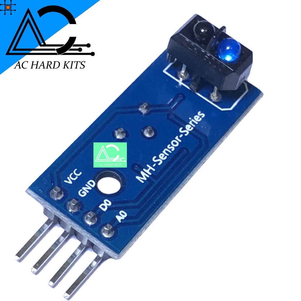TCRT5000 infrared reflectance sensor module ตรวจจับเส้นขาว-ดำ | Shopee ...