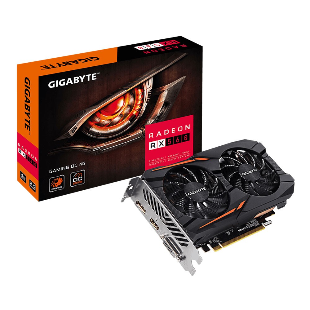 การ์ดจอ(VGA) GIGABYTE Radeon RX 560 Gaming OC 4G | Shopee Thailand