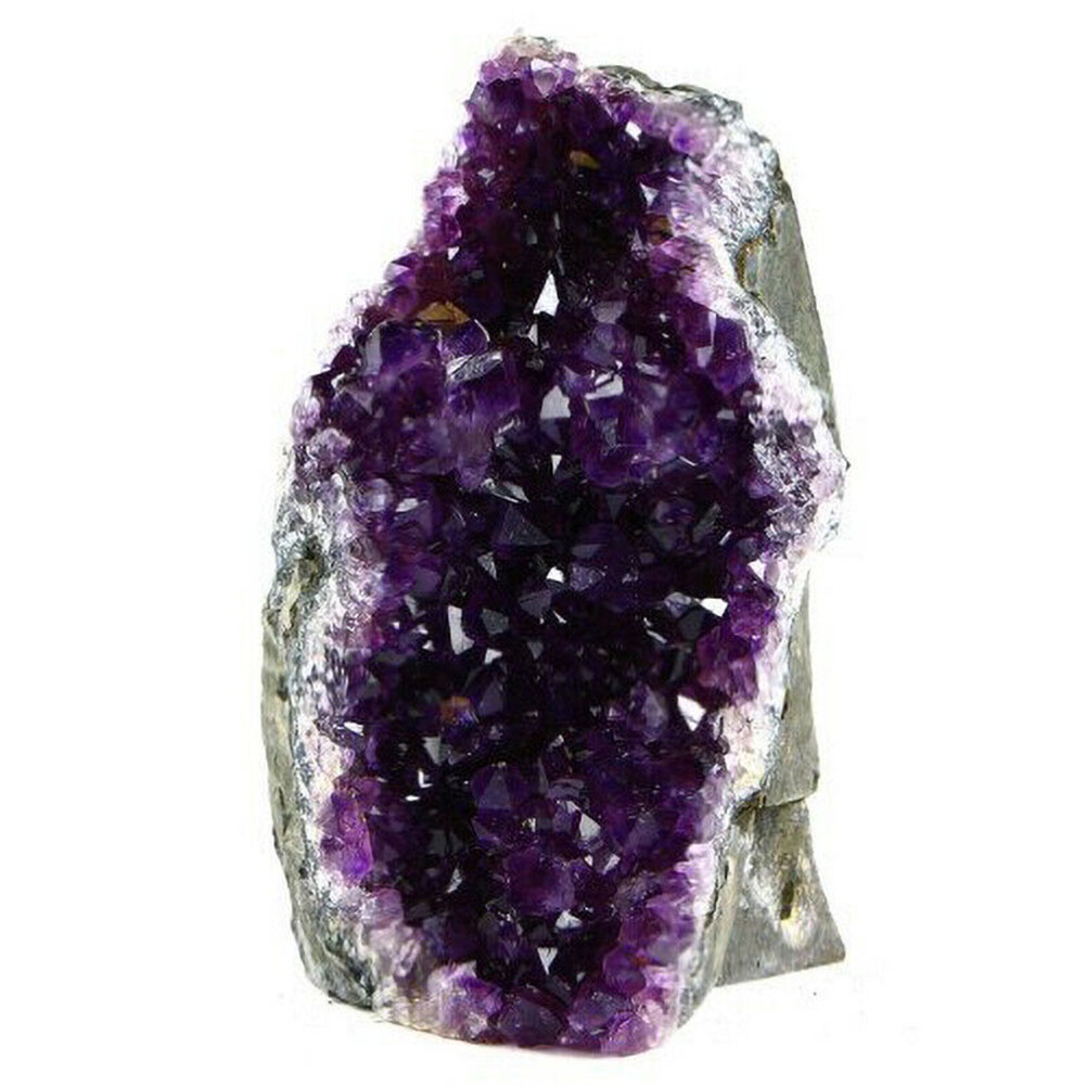 Irregular Natural Amethyst Druzy Quartz Geode Cluster Crystal 40mm ...