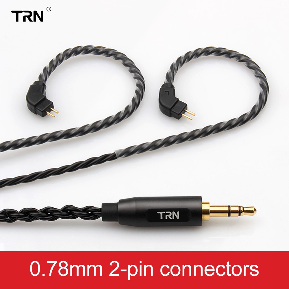 สายเคเบิ้ล trn 6 core ความบริสุทธิ์สูง iem 2 pin mmcx | Shopee Thailand